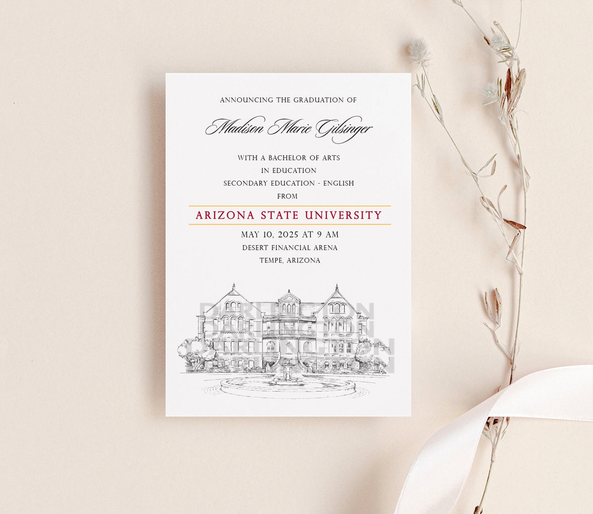 University Graduation Announcements – Darlingtongrads